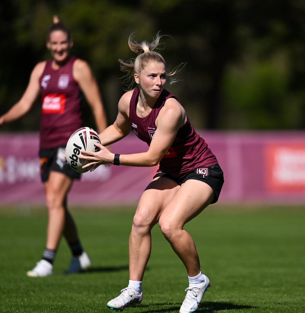 In pictures: Maroons' final session on home turf | QRL