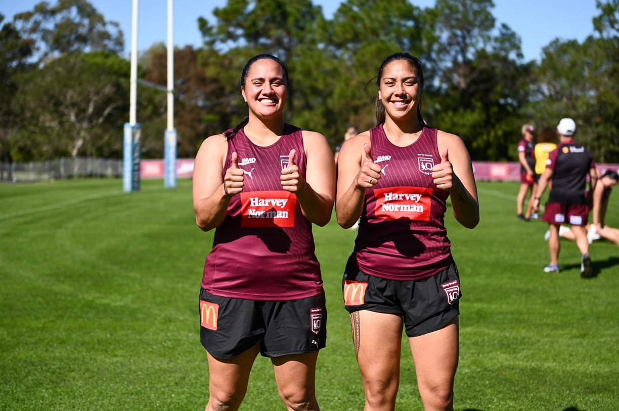 In pictures: Maroons' final session on home turf | QRL