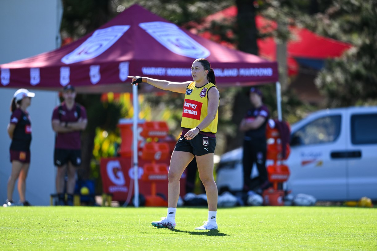 In pictures: Maroons' final session on home turf | QRL