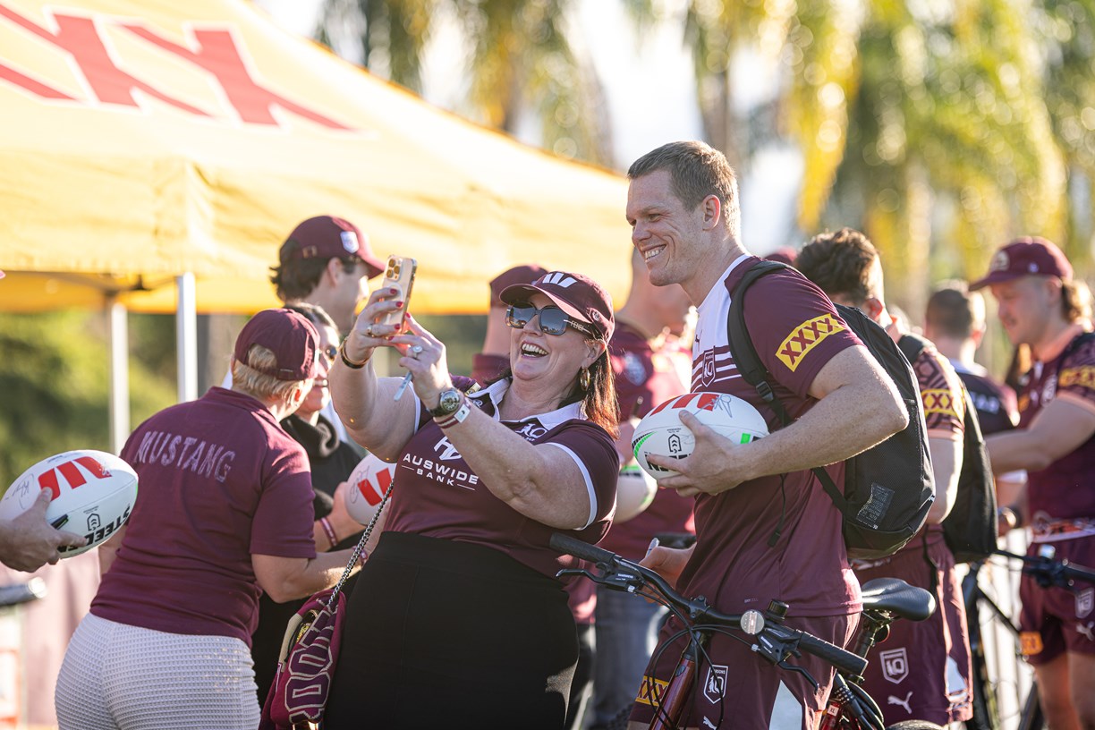 In pictures: Wynnum Manly help Maroons prep for decider | QRL