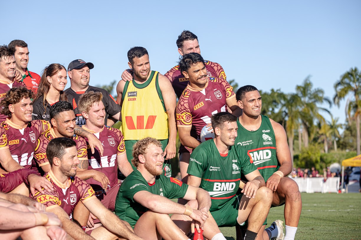 In pictures: Wynnum Manly help Maroons prep for decider | QRL