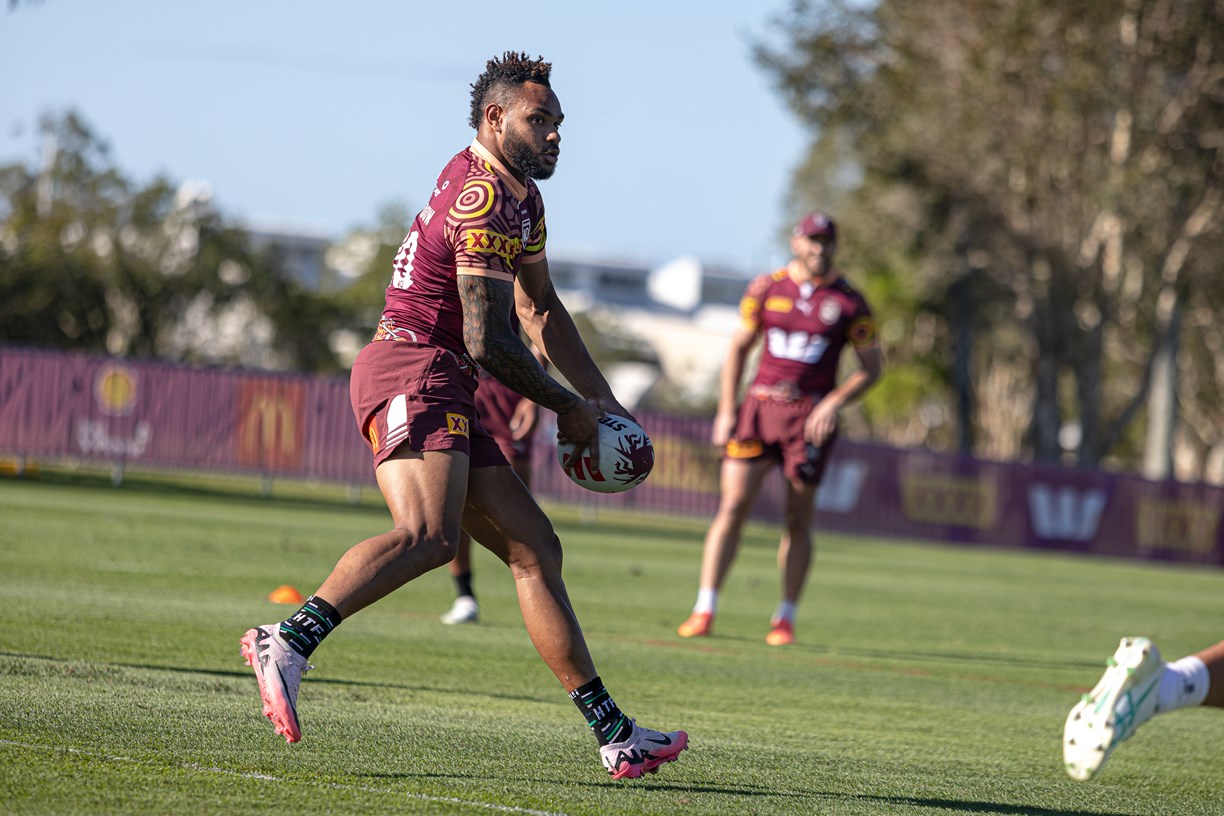 In pictures: Wynnum Manly help Maroons prep for decider | QRL
