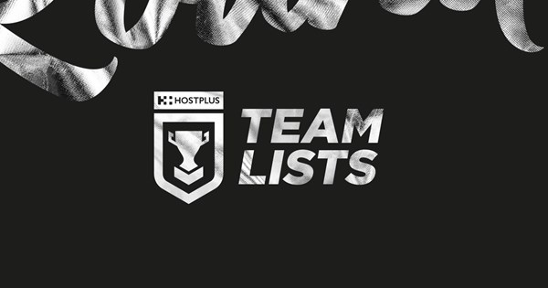 Round 12 Hostplus Cup team lists | QRL