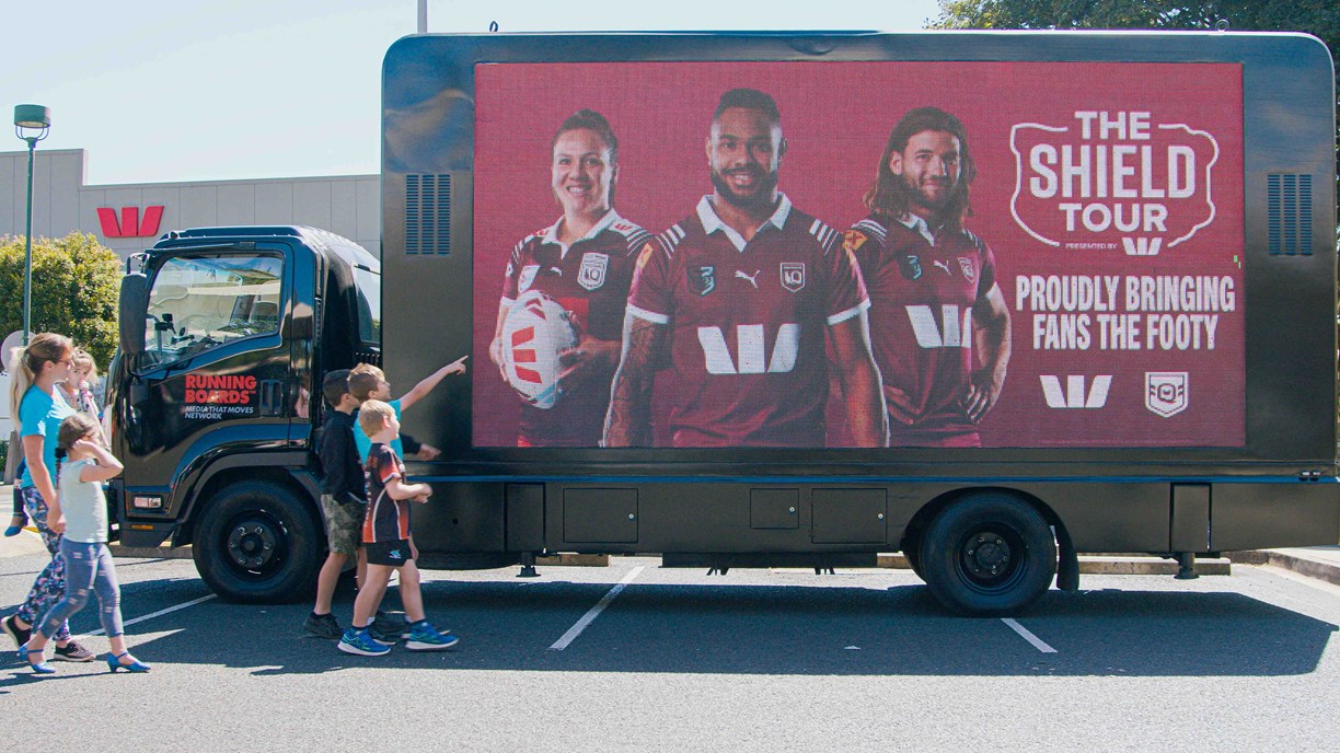 In pictures: Westpac and QRL regional State of Origin shield tour | QRL