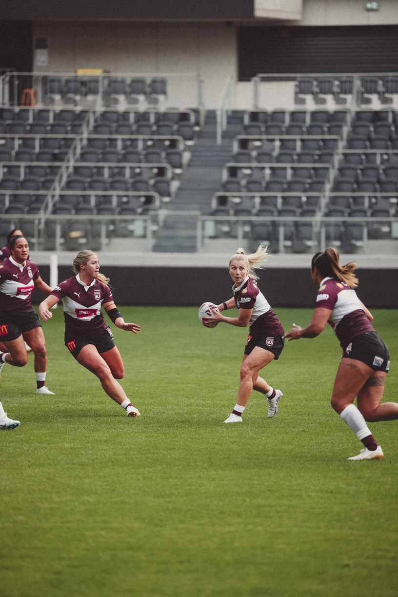 In pictures: Harvey Norman Queensland Maroons captain's run | QRL