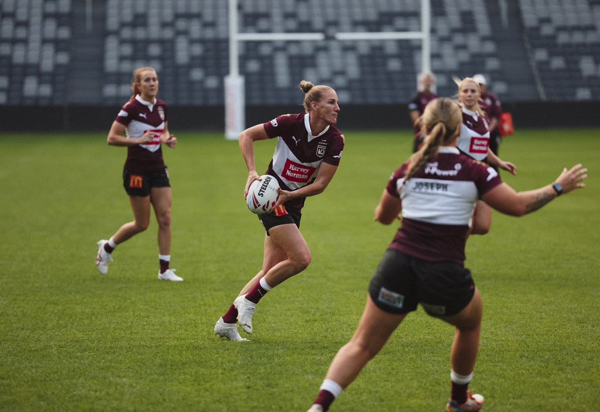 In pictures: Harvey Norman Queensland Maroons captain's run | QRL