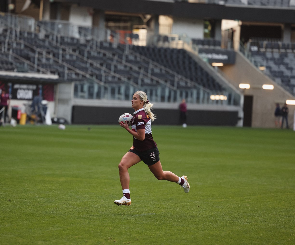 In pictures: Harvey Norman Queensland Maroons captain's run | QRL