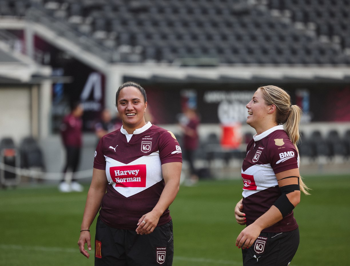In pictures: Harvey Norman Queensland Maroons captain's run | QRL