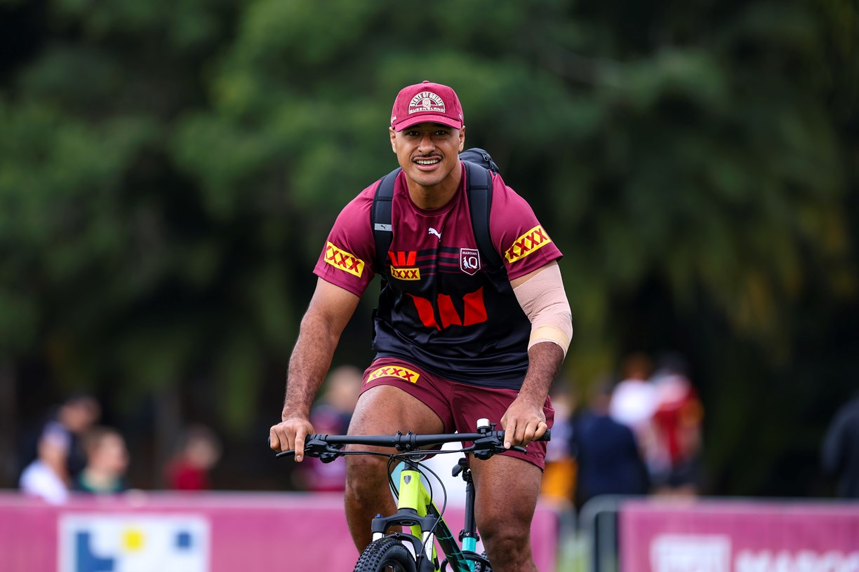 In pictures: Maroons ripping in ahead of Game I | QRL