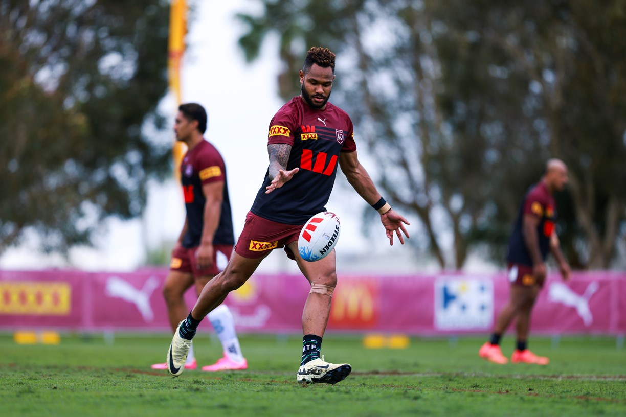 In pictures: Maroons ripping in ahead of Game I | QRL