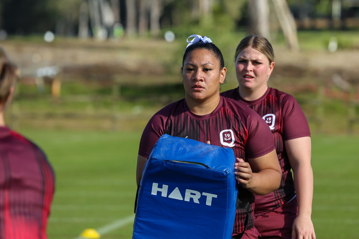 In pictures: Prep underway for Queensland Under 19 girls | QRL