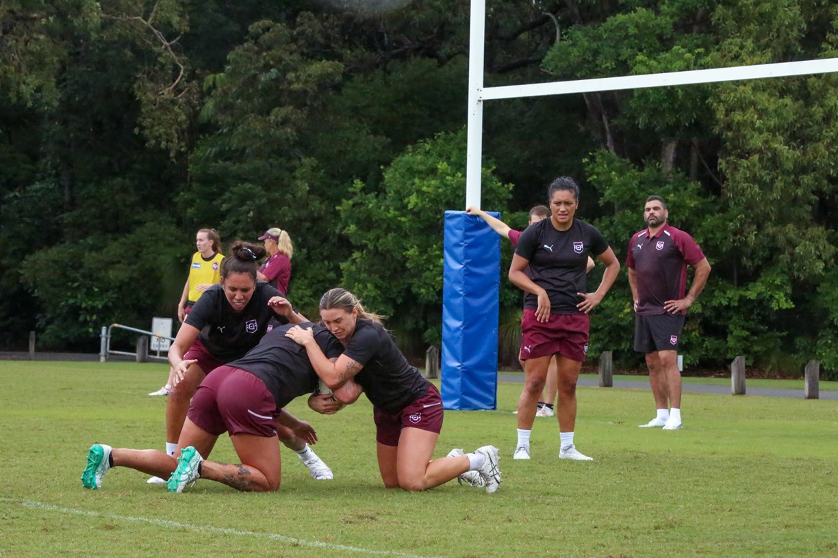 In pictures: Maroons connect at February camp | QRL