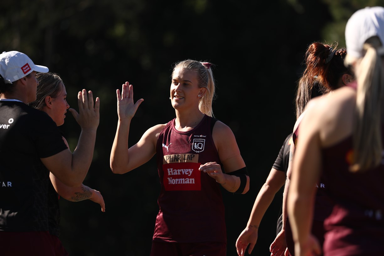 In pictures: Maroons complete final session in Queensland | QRL