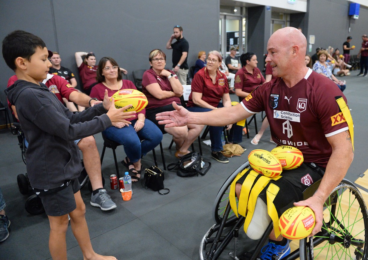 In pictures: Wheelchair State of Origin 2022 | QRL
