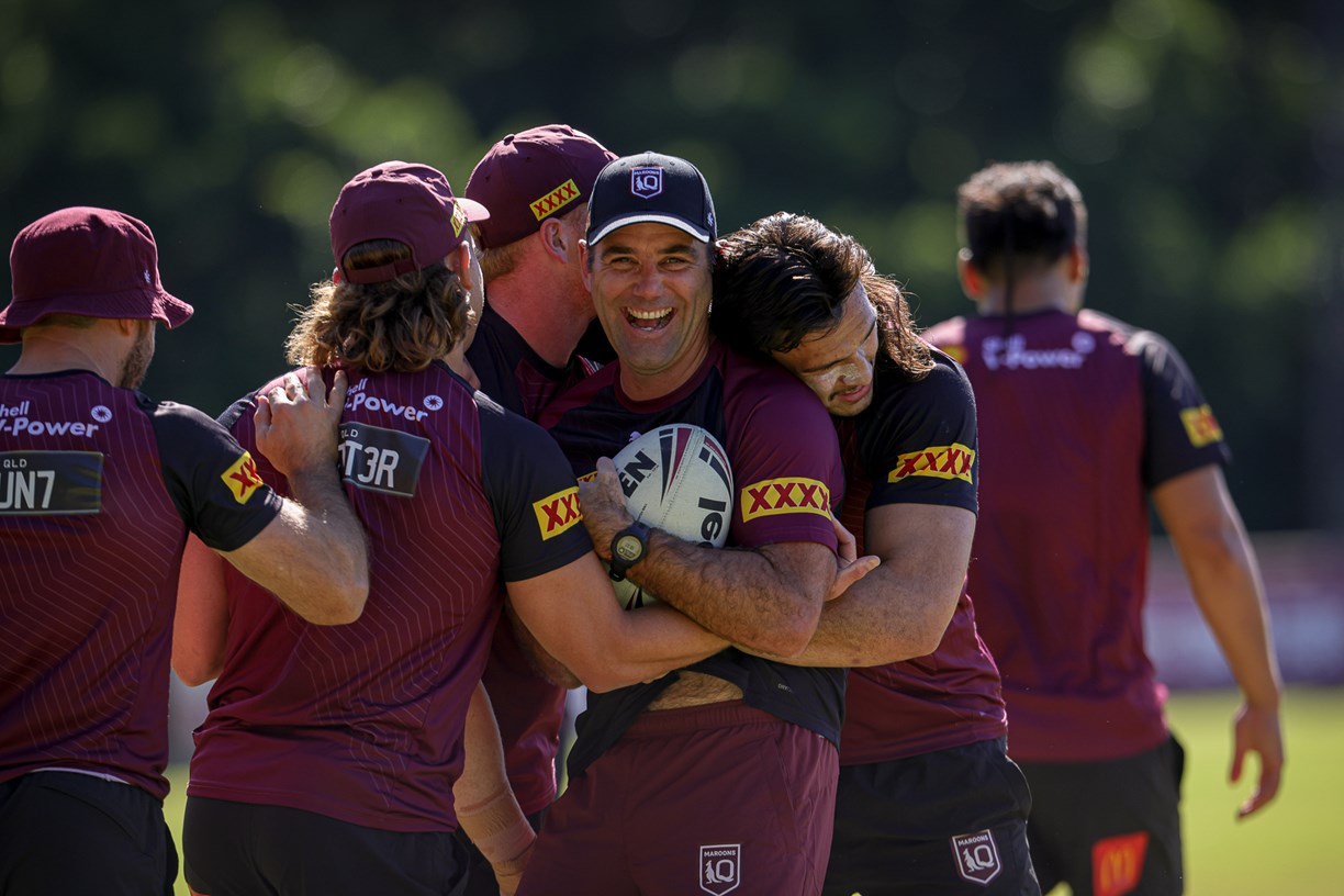 In pictures: Game II prep begins for Maroons | QRL