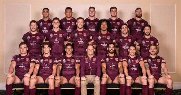 Official Game II Maroons team photo | QRL