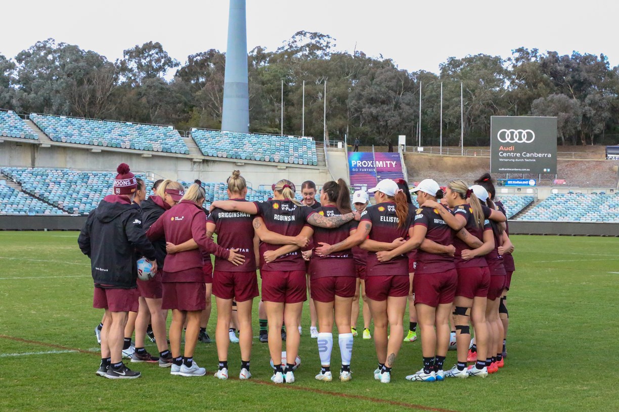 In pictures: Queensland Maroons captain's run | QRL