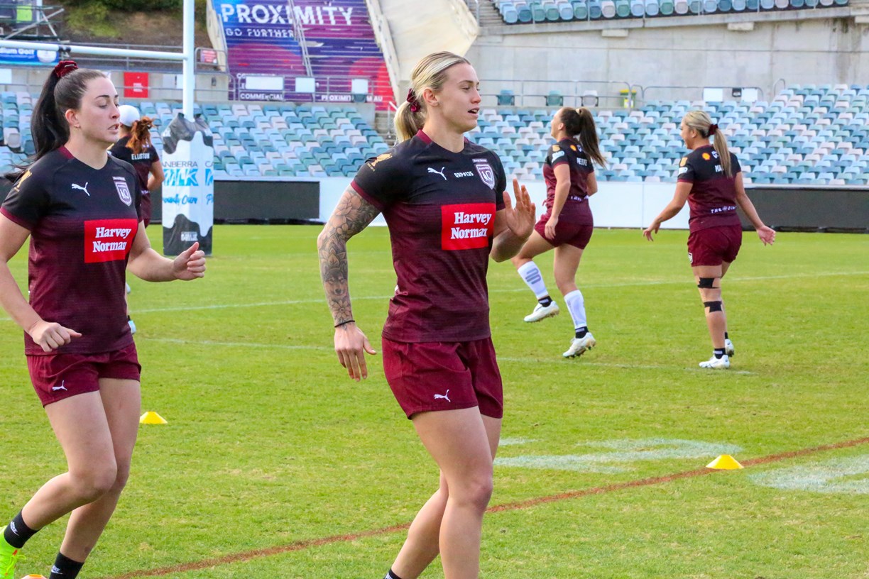 In pictures: Queensland Maroons captain's run | QRL