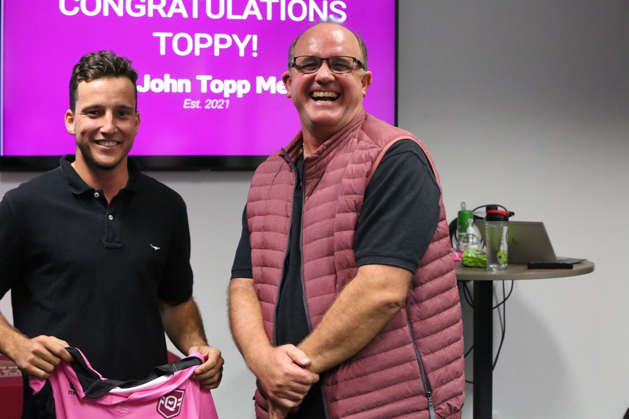 In pictures: John Topp Medal awarded to top match official | QRL