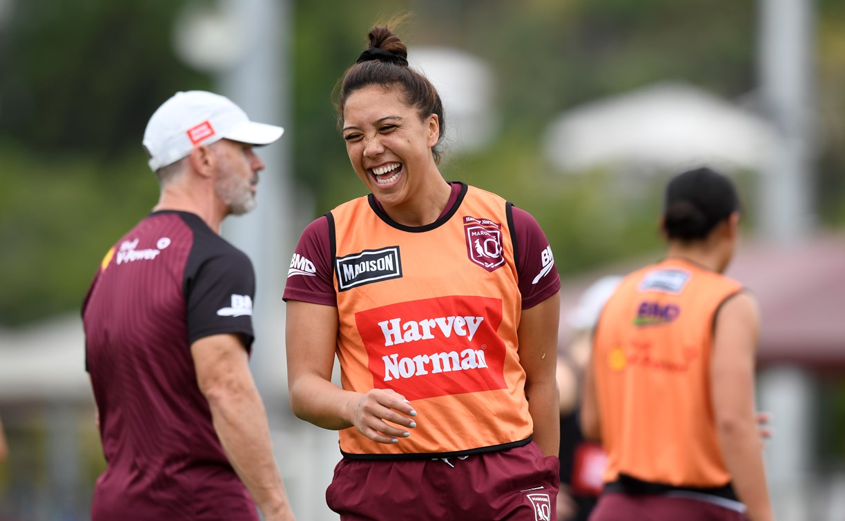 In pictures: Maroons get started in Townsville | QRL