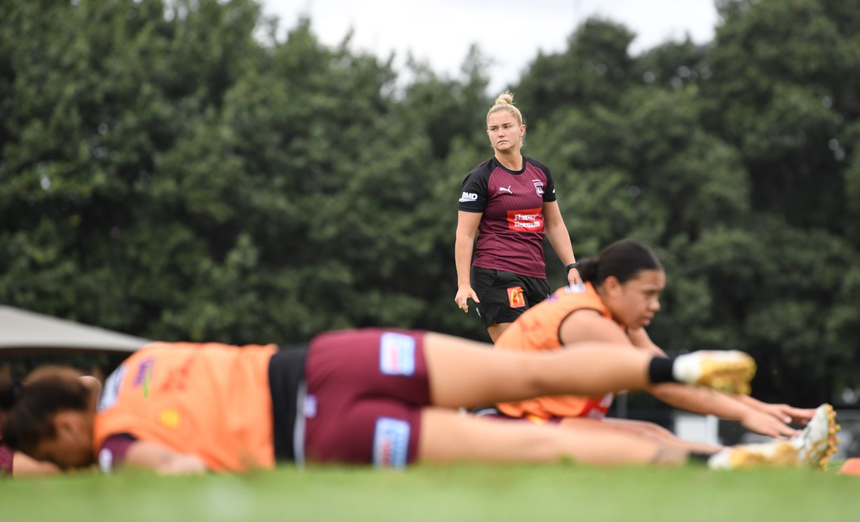 In pictures: Maroons get started in Townsville | QRL
