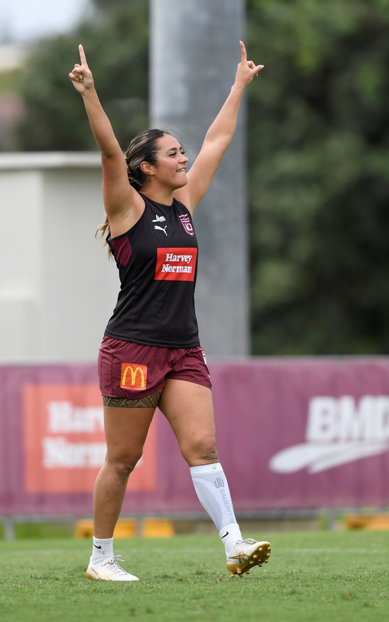 In pictures: Maroons get started in Townsville | QRL