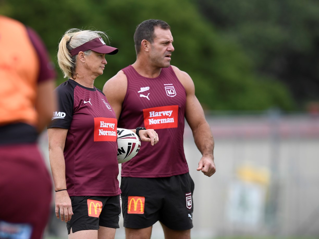 In pictures: Maroons get started in Townsville | QRL