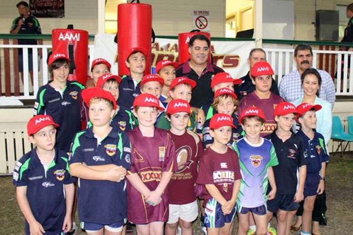 Mal visits Narangba Rangers | QRL