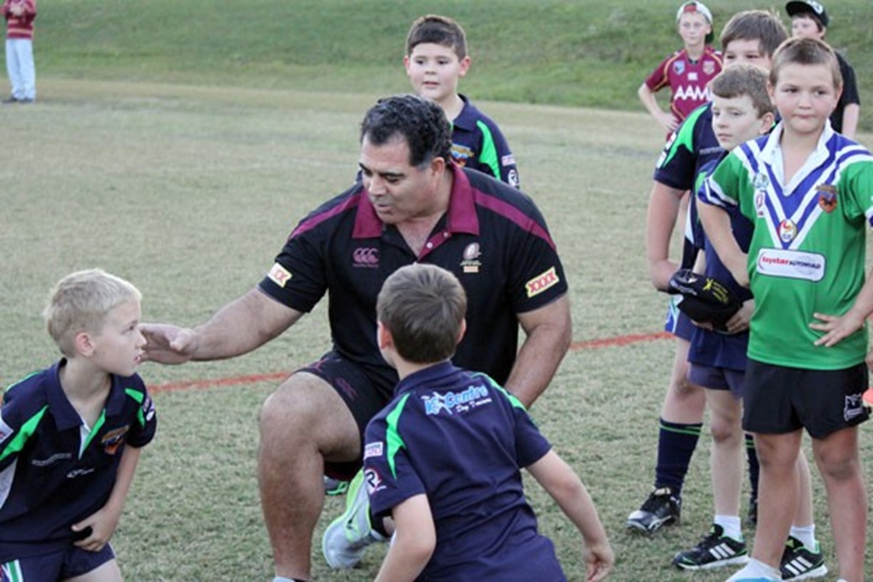 Mal visits Narangba Rangers | QRL