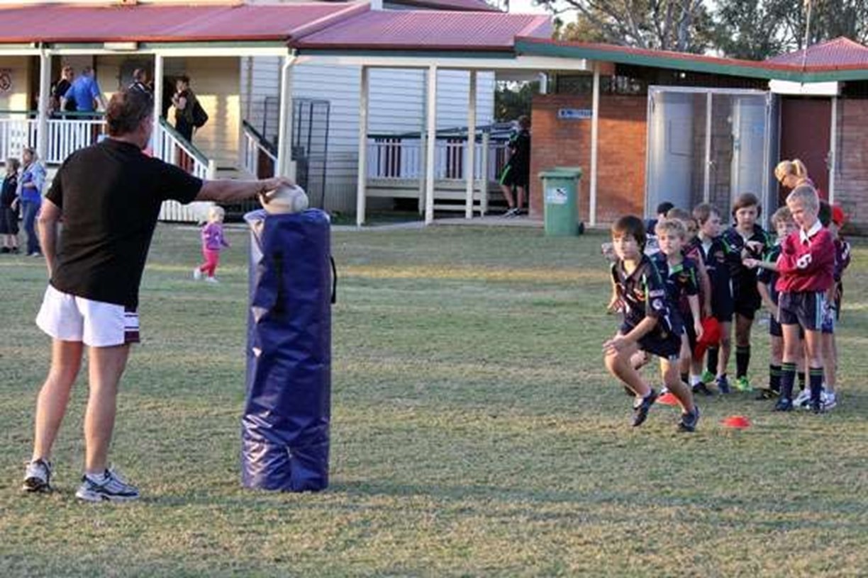 Mal visits Narangba Rangers | QRL
