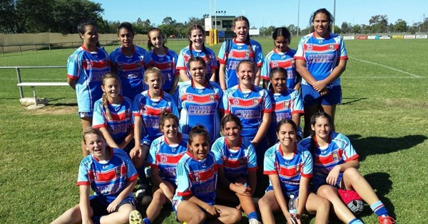 Junior girls impress in trial | QRL