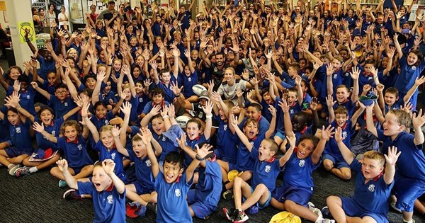 All Stars visit Wavell Heights State School | QRL