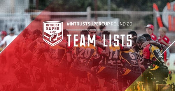 Intrust Super Cup teams Round 20 | QRL