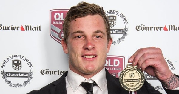 Chudleigh wins Courier-Mail Medal | QRL