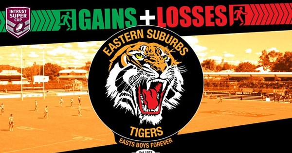 Gains and Losses: Easts Tigers | QRL