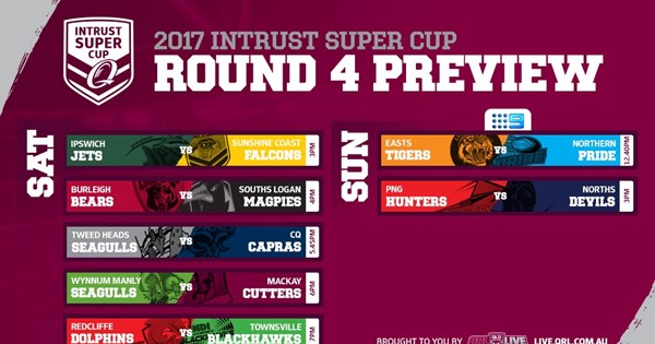 Intrust Super Cup Round 4 preview | QRL