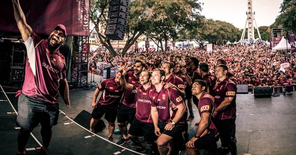 Players a hit at Maroon Festival | QRL