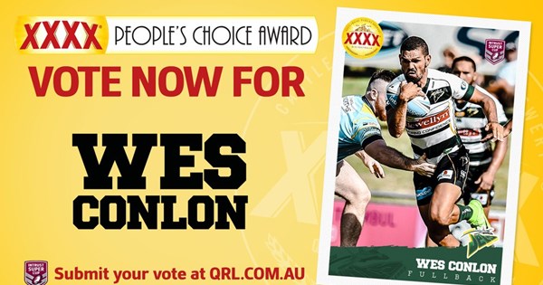 Supremely gifted - Wes Conlon | QRL