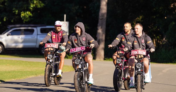 Own a Piece of Maroons History: Bid Now on Player-Ridden Fatfish Bikes | QRL