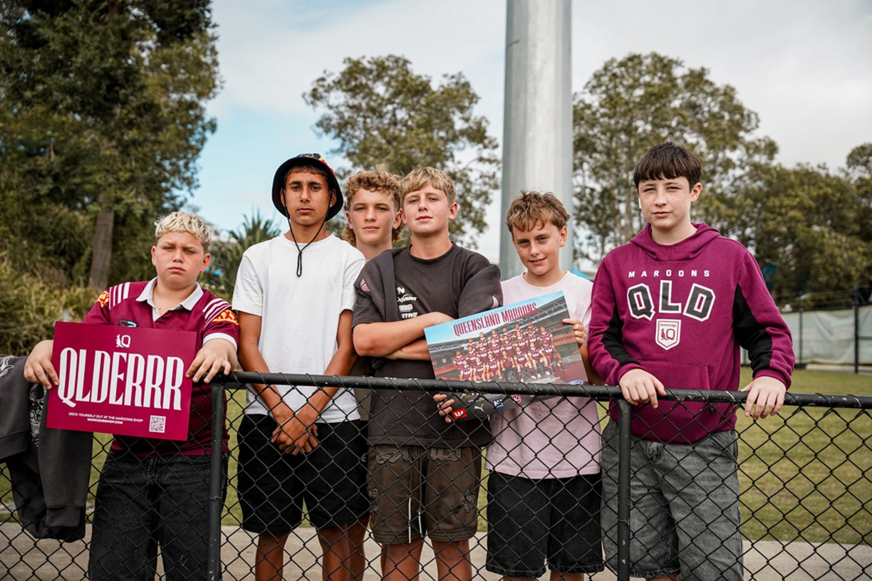 QLD Maroons Opening Training - Fan Gallery | QRL