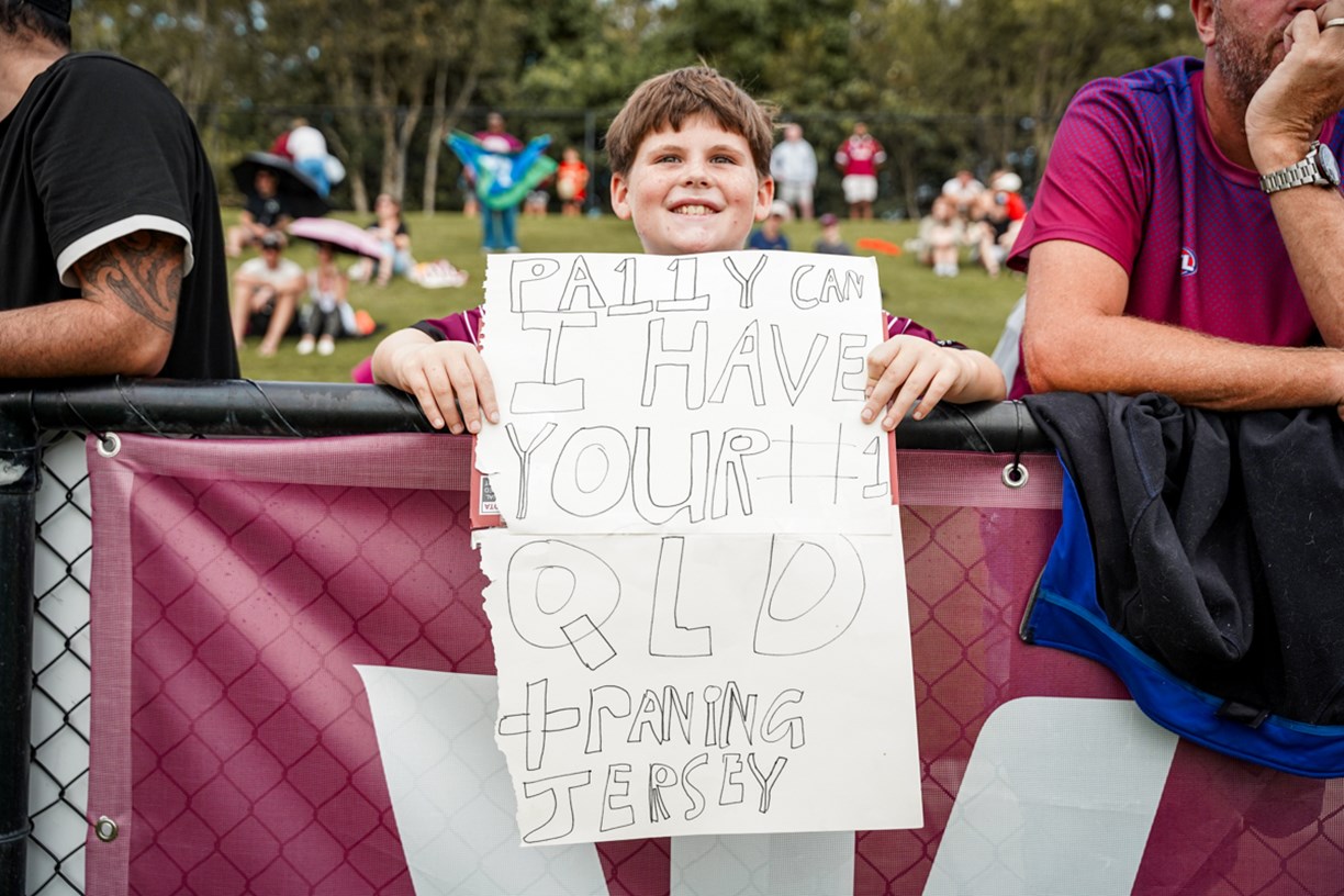 QLD Maroons Opening Training - Fan Gallery | QRL