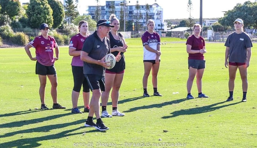 Starting from scratch: Kawana's bid to put women's footy on the map | QRL
